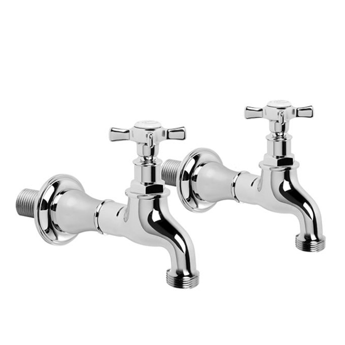 Brodware Neu England Bib Taps - Durobrite Chrome, Ceramic Disc – Cook ...