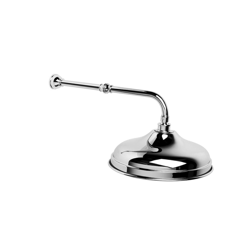 Brodware Winslow Shower Rose And Arm Durobrite Chrome | Cook & Bathe