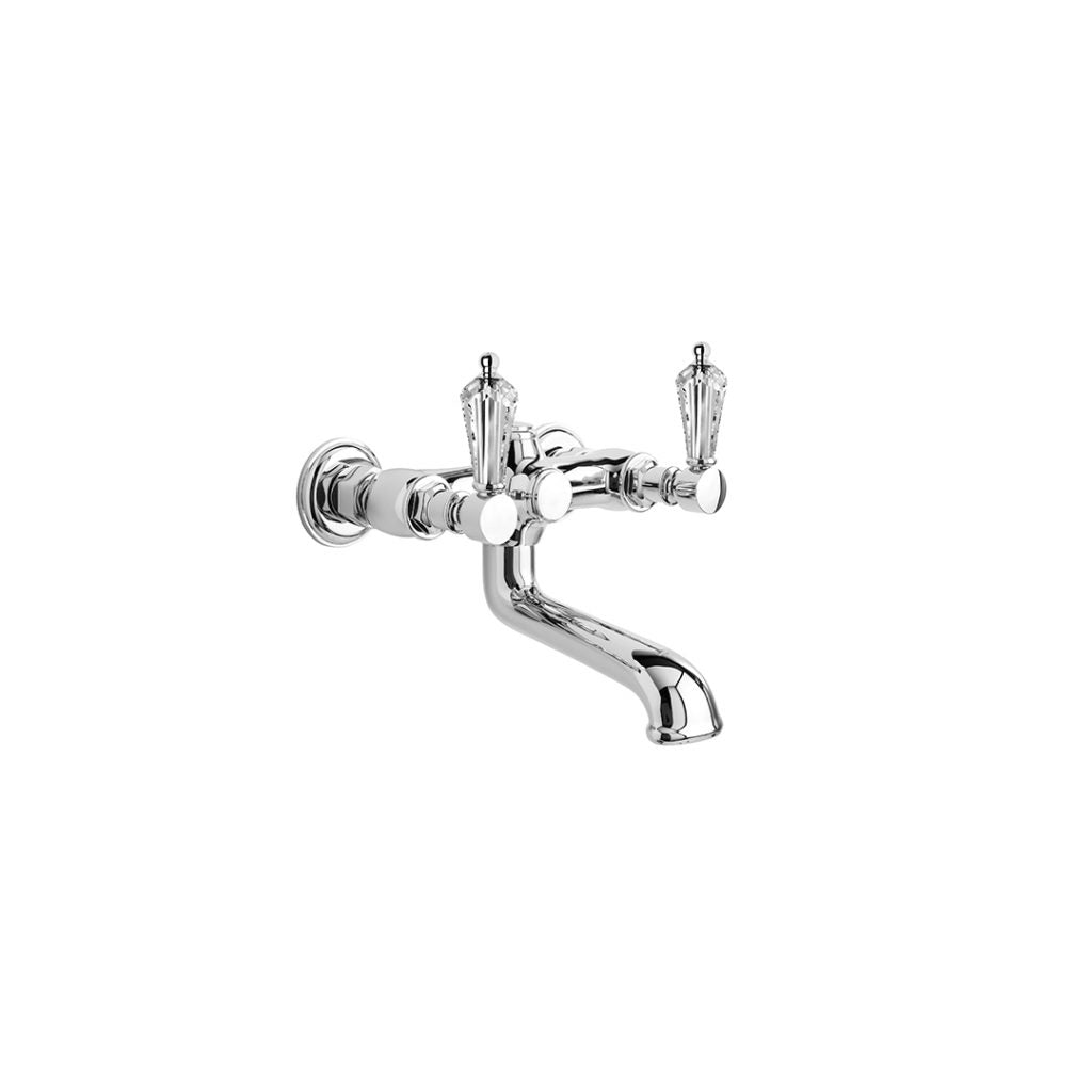 Brodware Winslow Bath Set Kristall Lever Durobrite Chrome | Cook & Bathe