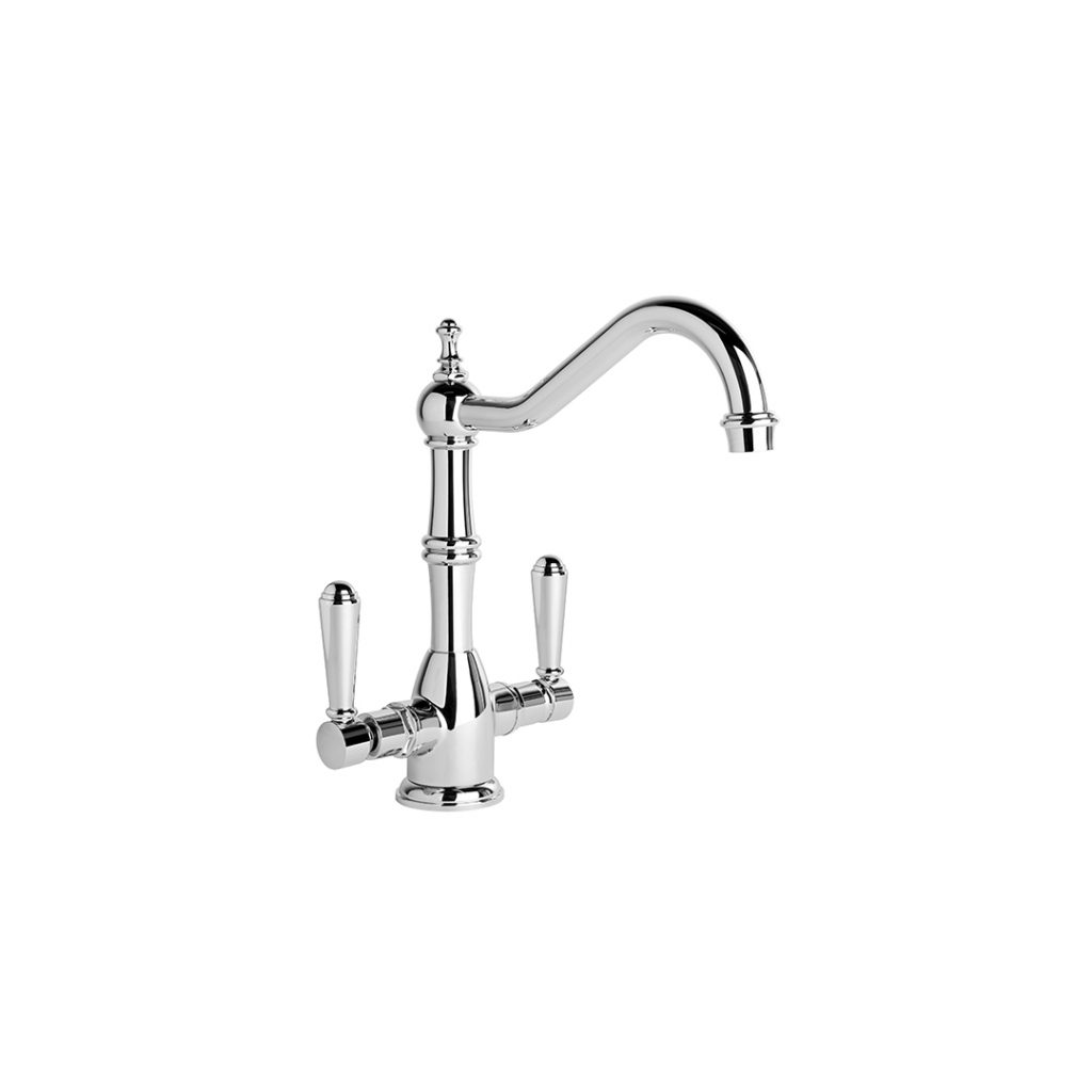 Brodware Winslow Kitchen Mixer Metal Lever Durobrite Chrome | Cook & Bathe