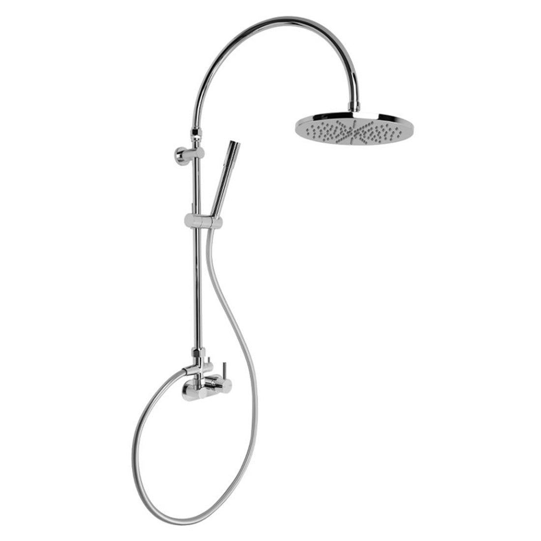 Brodware Yokato Shower Set With Metal Lever Durobrite Chrome | Cook & Bathe