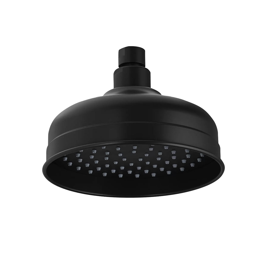 Phoenix Cromford Shower Rose Matte Black | Cook & Bathe
