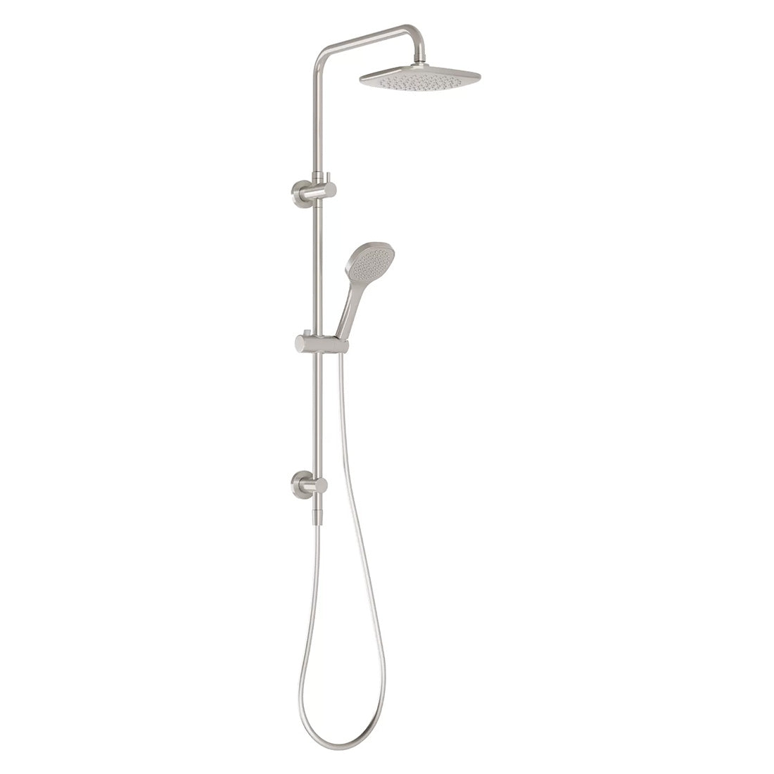 Phoenix Teva Twin Shower Brushed Nickel | Cook & Bathe