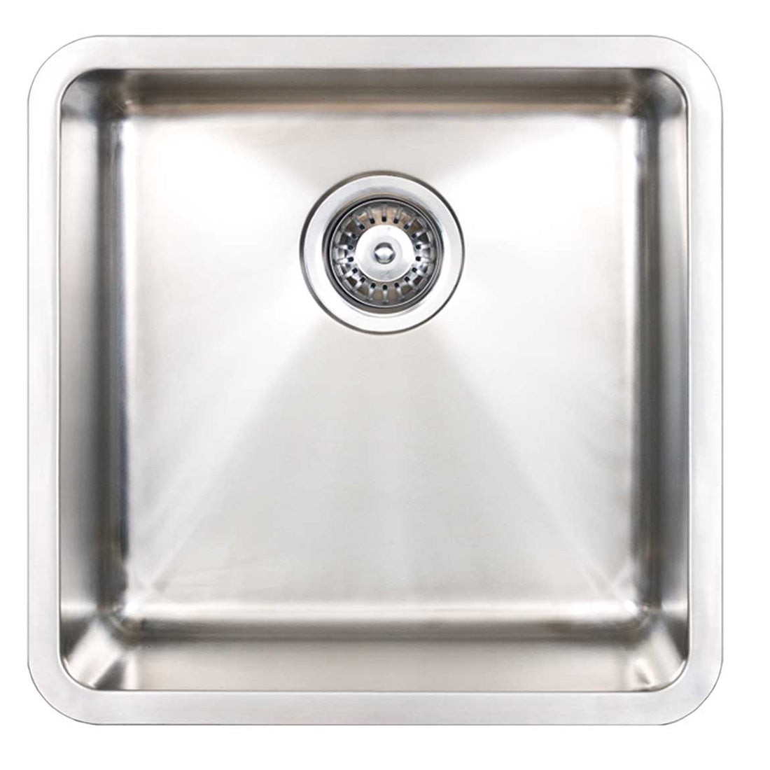 Seima Kubic 400 Sink - Stainless Steel, No Overflow – Cook & Bathe