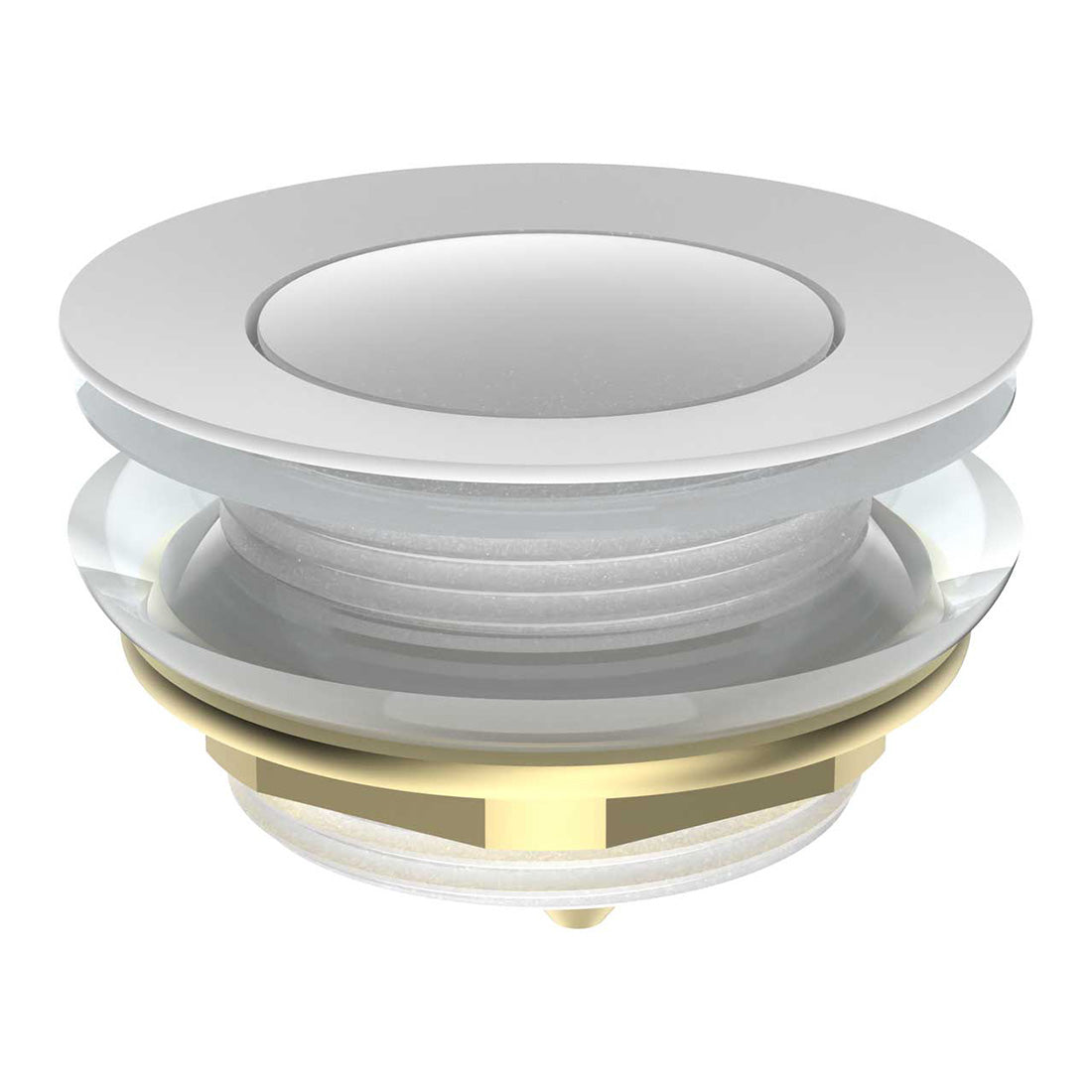 Seima Pop-Out Bath Waste Kits - Matte White – Cook & Bathe