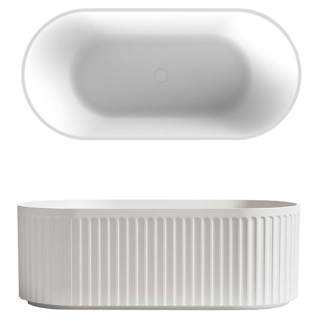 Seima Cleo 100 Bath 1700mm- Matte White – Cook & Bathe