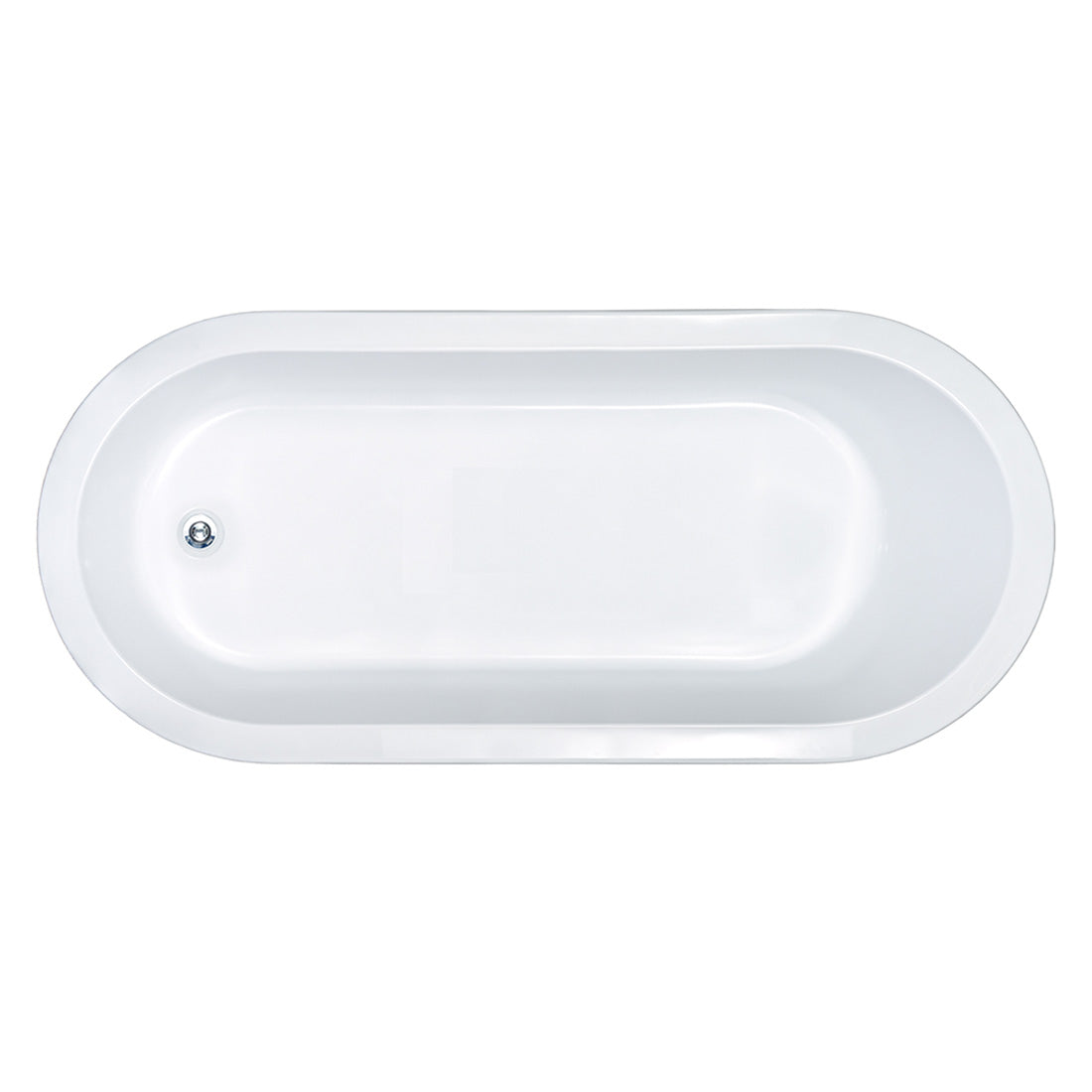 Seima Limni 135 Inset Bath 1700mm - White – Cook & Bathe