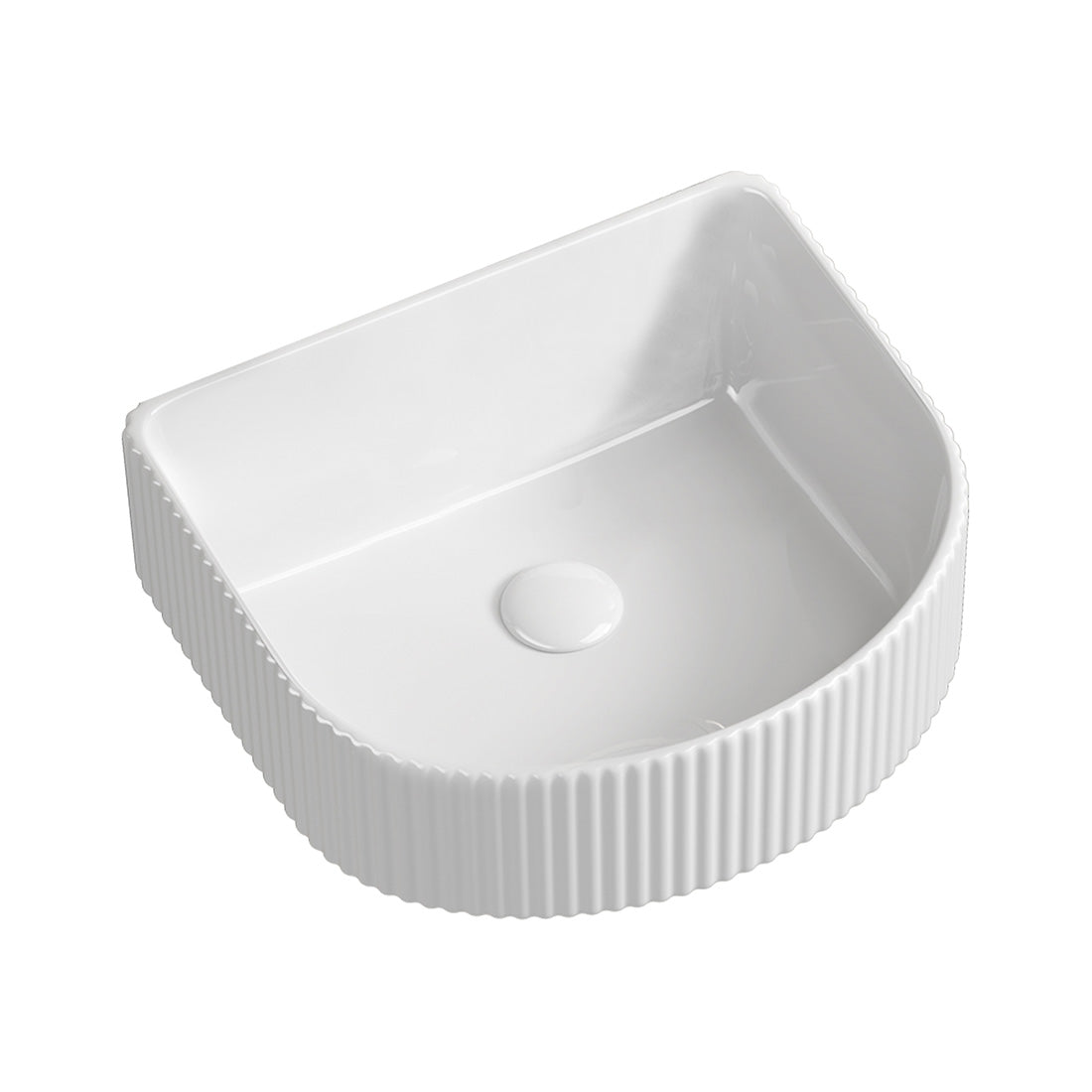 Seima Cleo 402 Ceramic Wall Basin White Silk Matte – Cook & Bathe