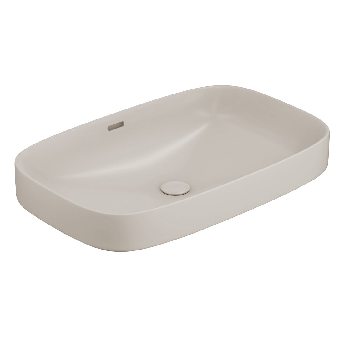 Seima Obello 600 Ceramic Basin Saltstone Silk Matte – Cook & Bathe