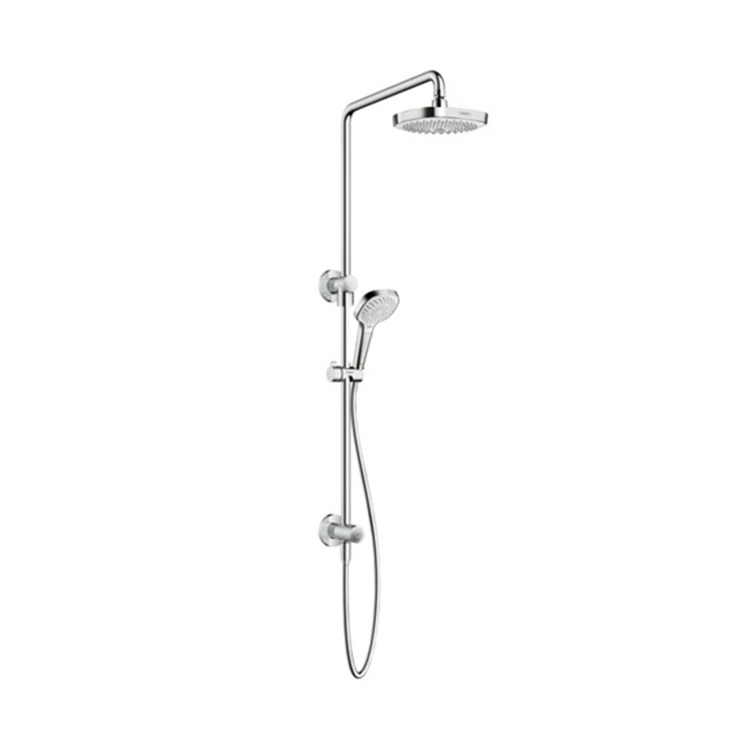 Hansgrohe Croma Select E Showerpipe 180 2jet EcoSmart Reno Chrome ...
