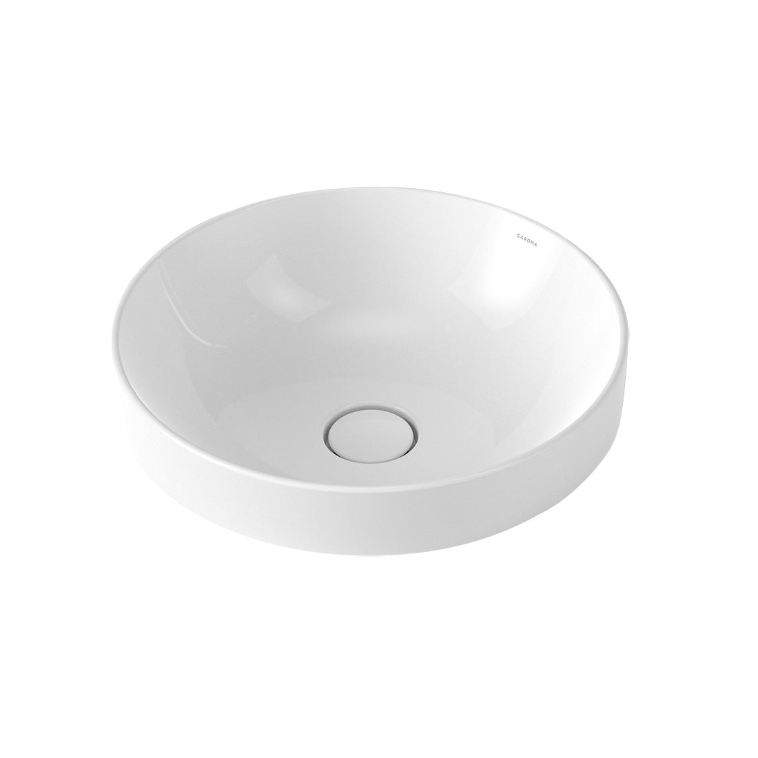 Caroma Liano II 400mm Round Inset Basin White – Cook & Bathe