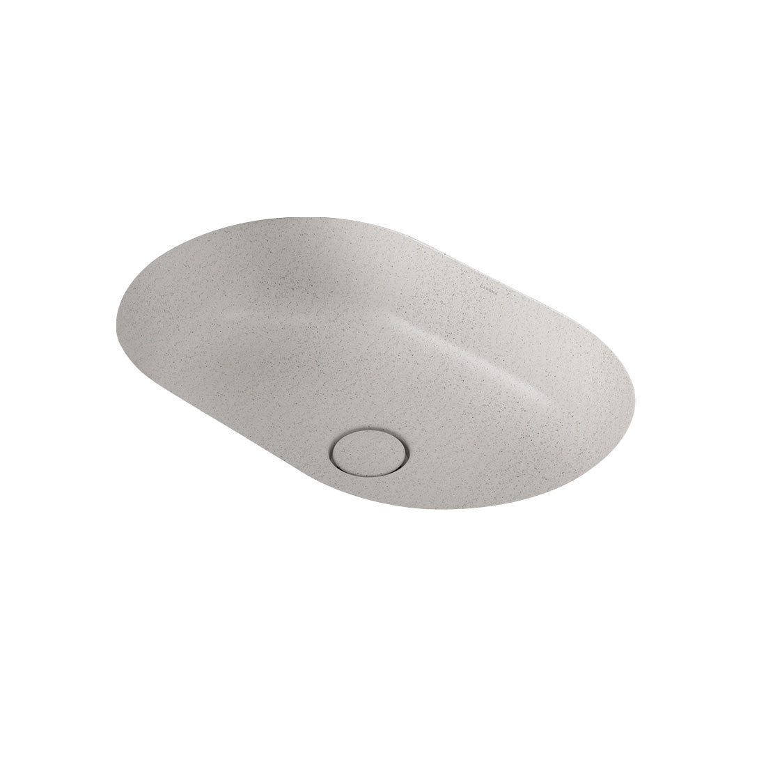 Caroma Liano II 580mm Pill Under/Over Counter Basin Matte Speckled ...