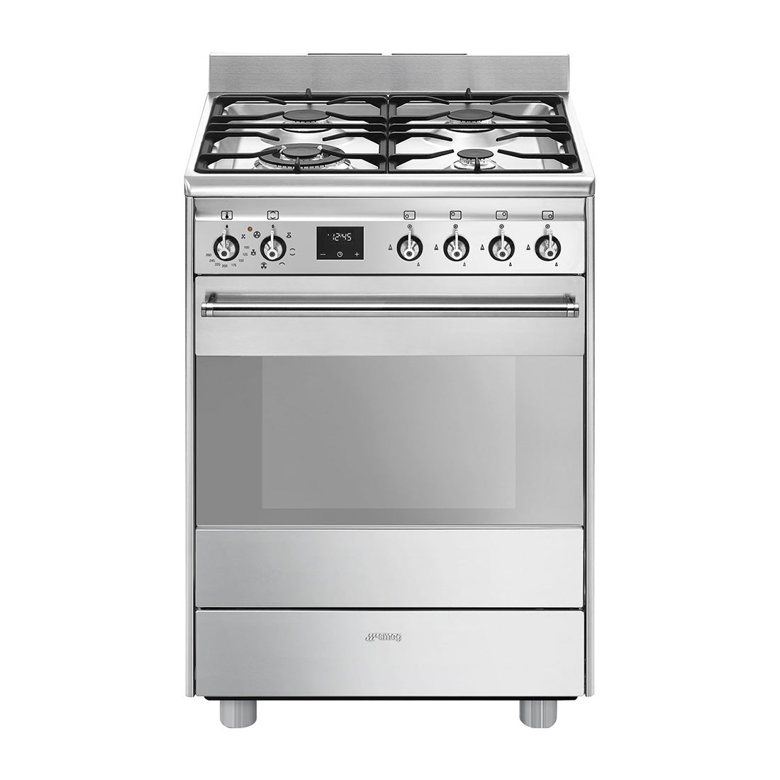 Smeg Classic Freestanding Dual Fuel Cooker Stainless Steel 60cm | Cook ...