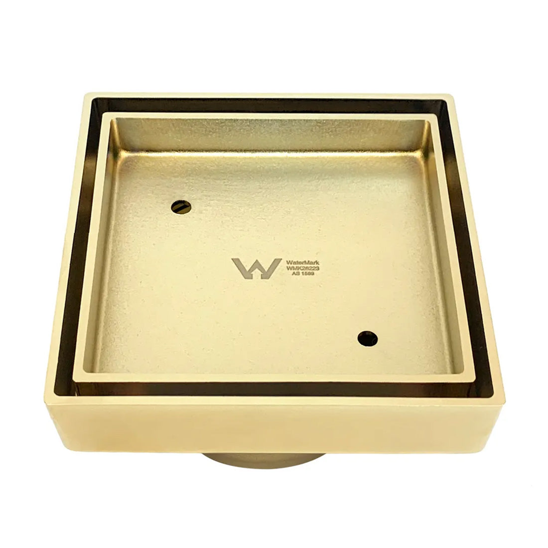 Otti Smart Tiles Waste 115 Brushed Gold – Cook & Bathe