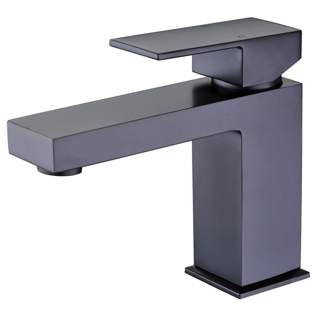 Cuadro Basin Mixer Square Matte Black – Cook & Bathe