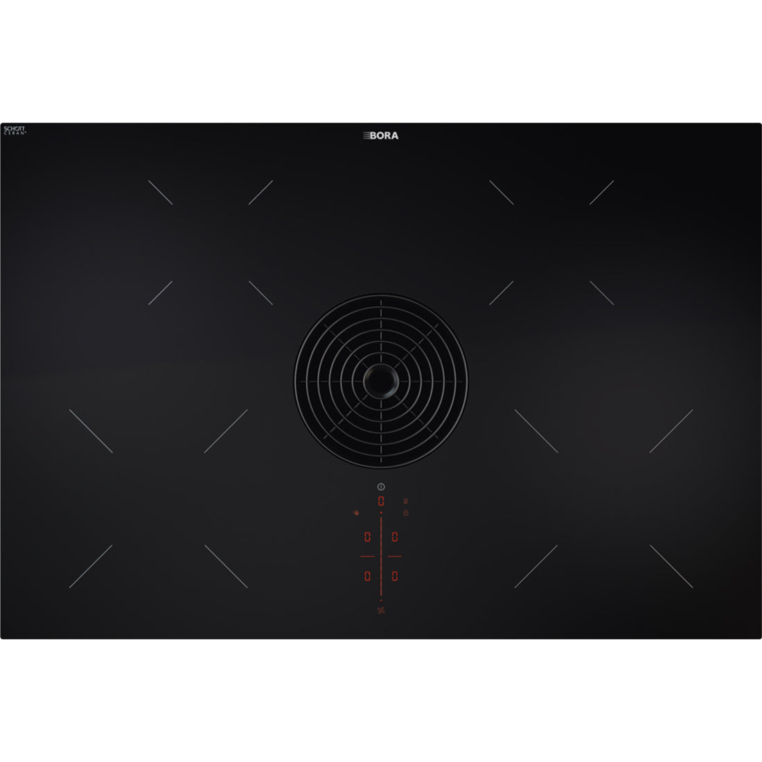 BORA Pure Induction Cooktop with Integrated Cooktop Extractor - Exhaus ...