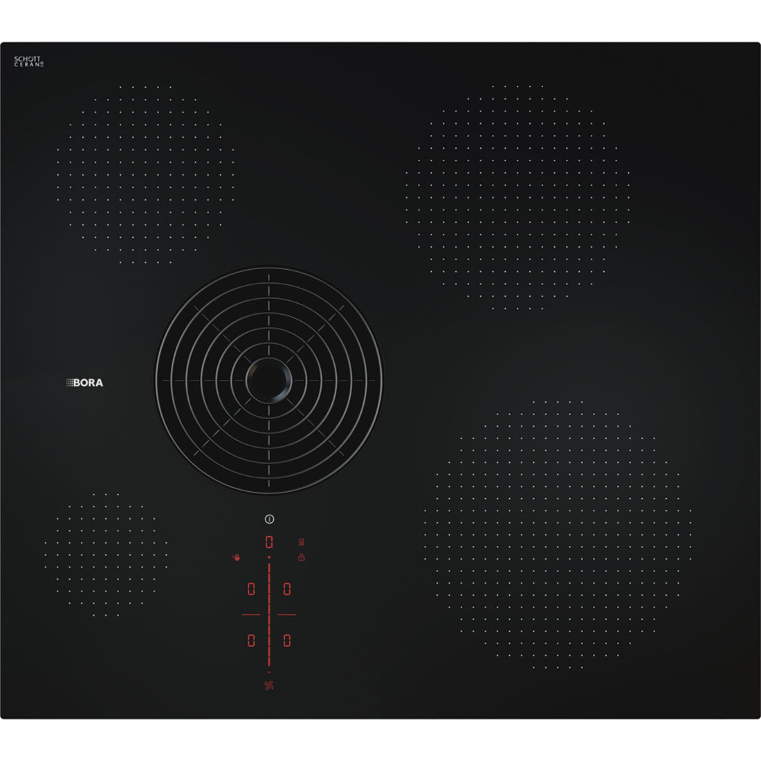 BORA S Pure Induction Cooktop with Integrated Cooktop Extractor - Exha ...