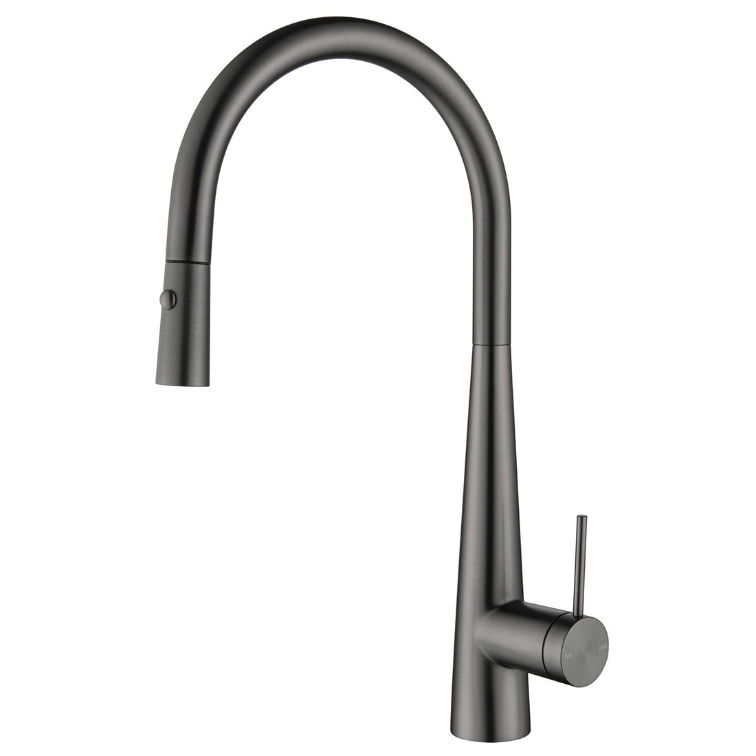 Bella Vista Mica Pull-Out Cone Sink Mixer Gunmetal – Cook & Bathe