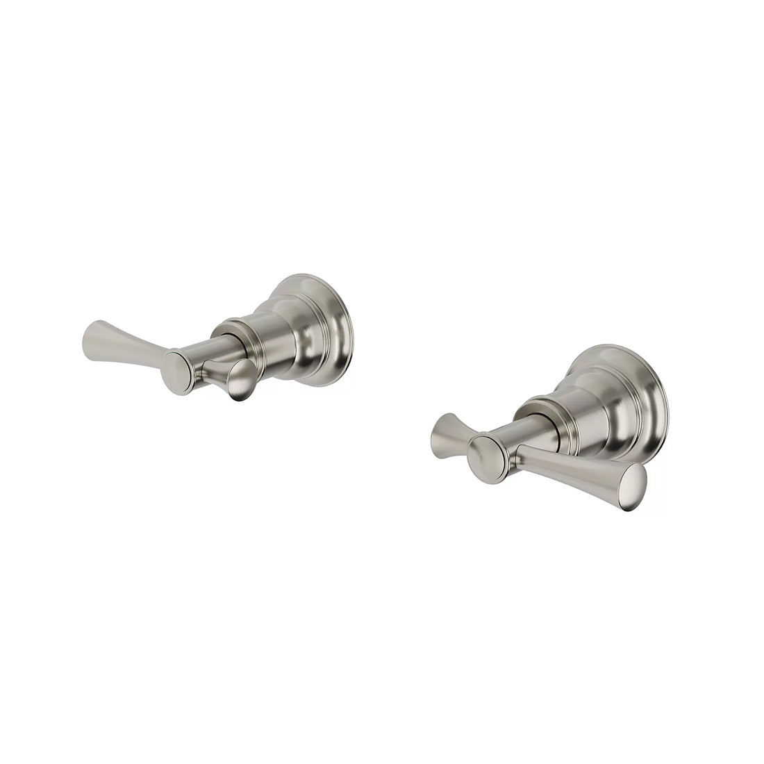 Phoenix Cromford Wall Top Assemblies 15Mm Extended Spindles Brushed ...