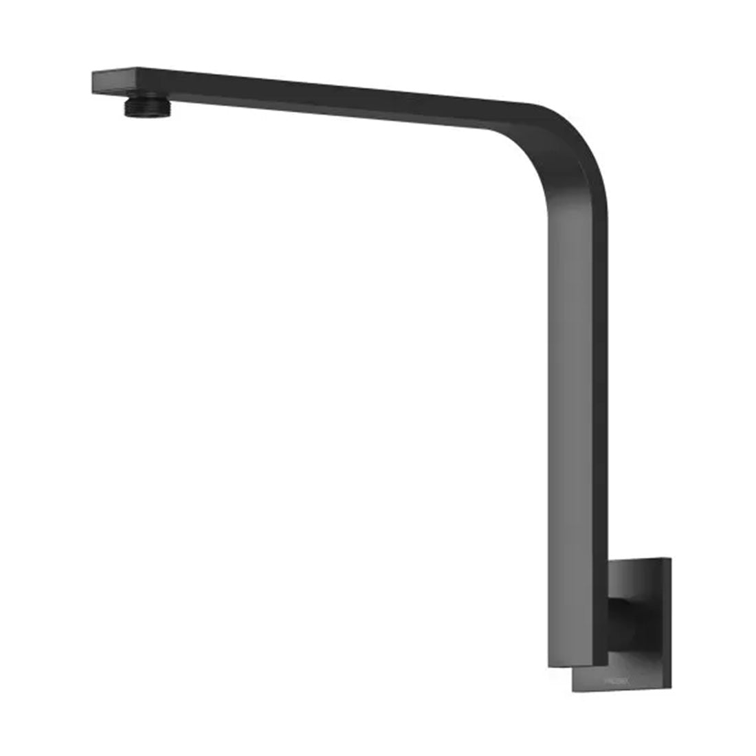 Phoenix Vivid Slimline High-Rise Shower Arm Square Plate Matte Black ...