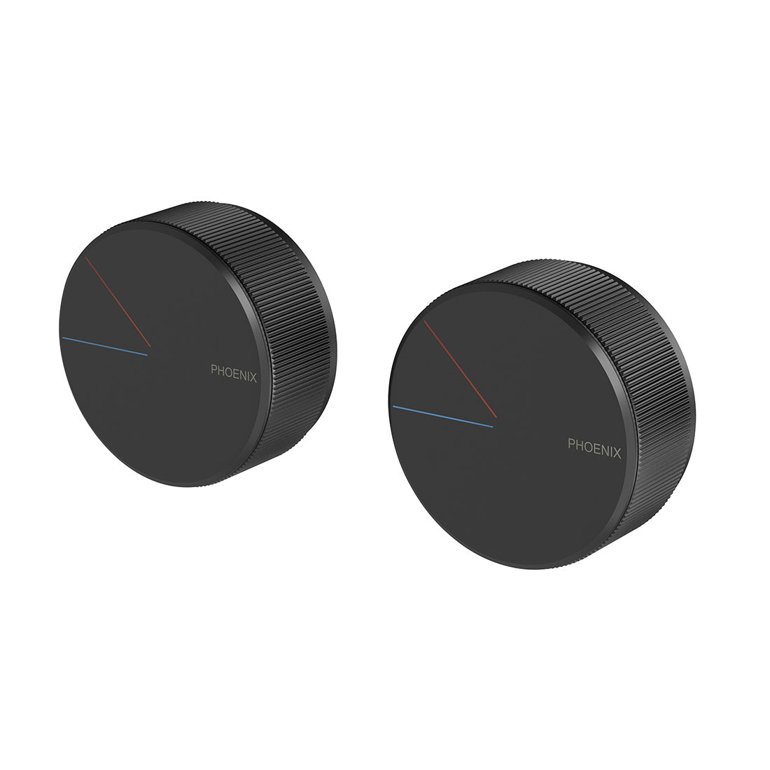 Phoenix Axia Twin Shower-Wall Mixer Matte Black | Cook & Bathe