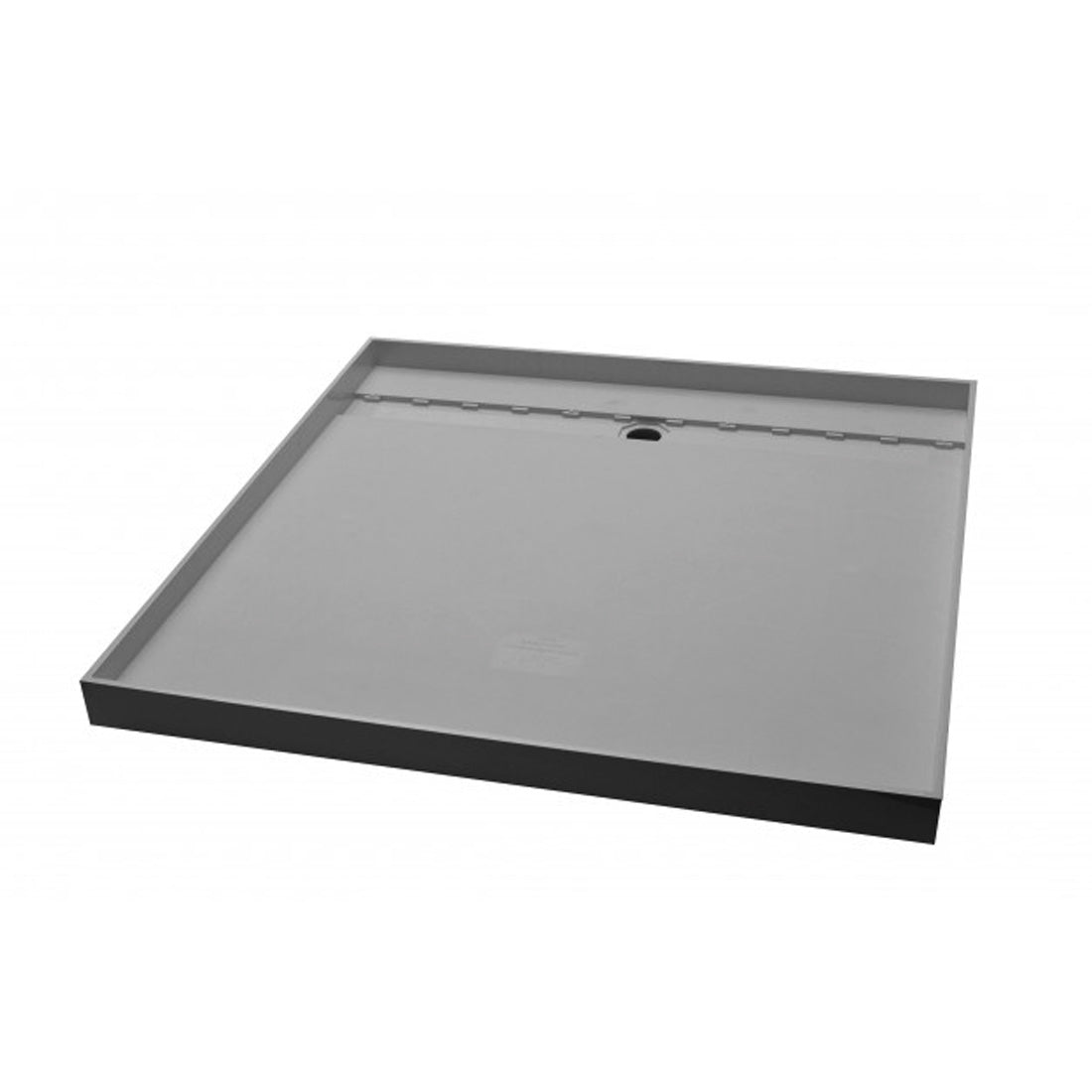 Akril Grey Tile Tray Rear Grate 900x900 – Cook & Bathe