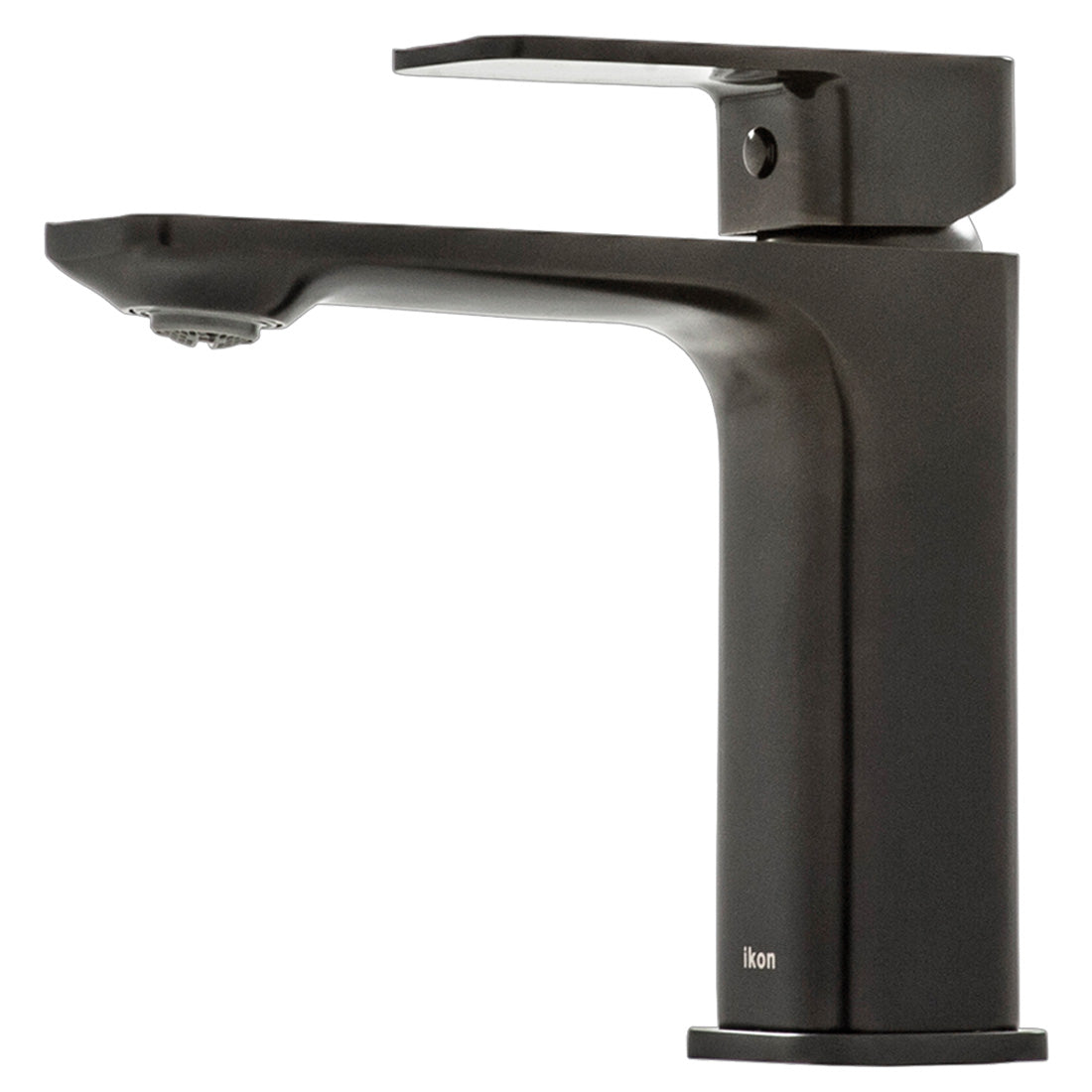 Ikon Seto Basin Mixer Matte Black | Cook & Bathe