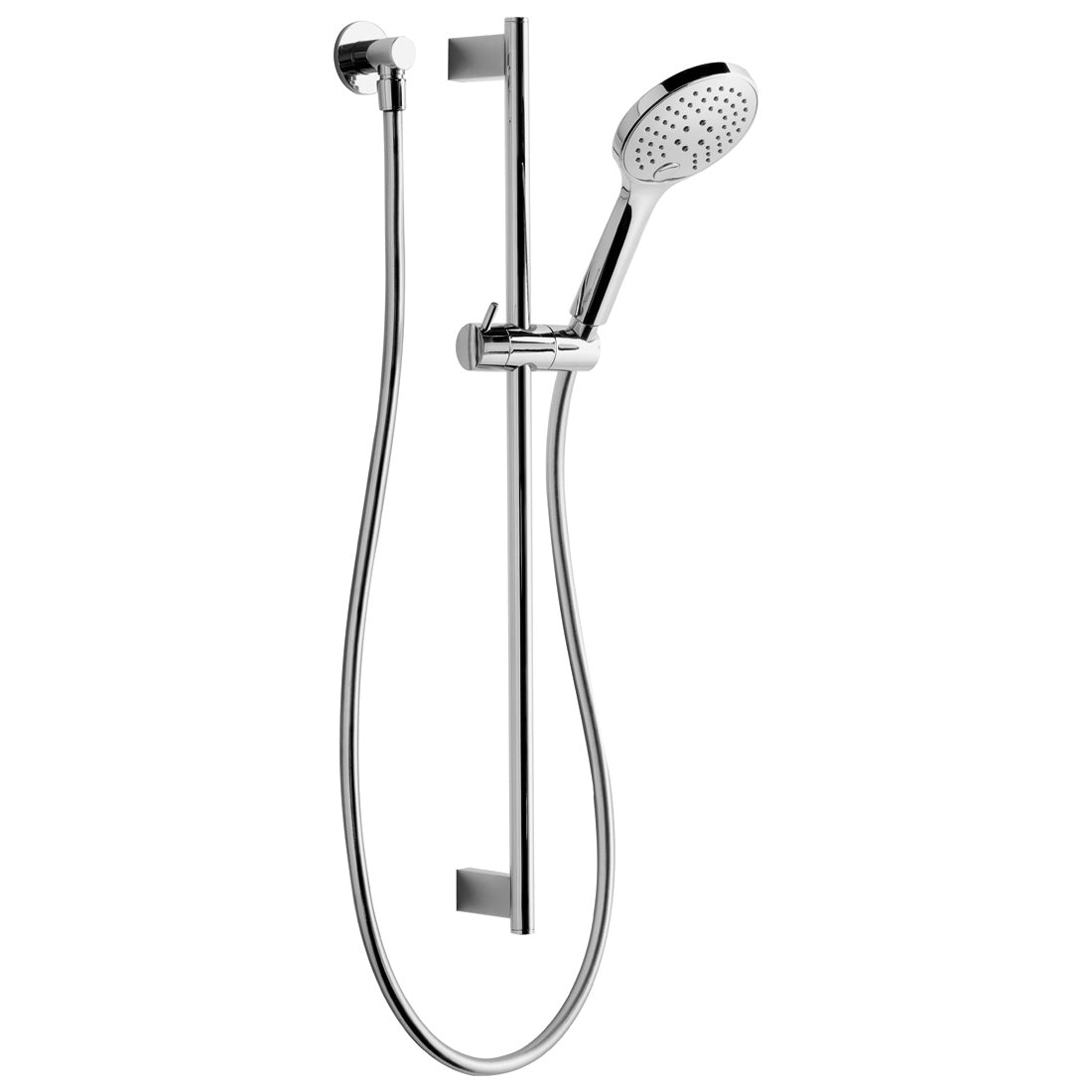Argent Studio Shower Rail 700mm Chrome | Cook & Bathe