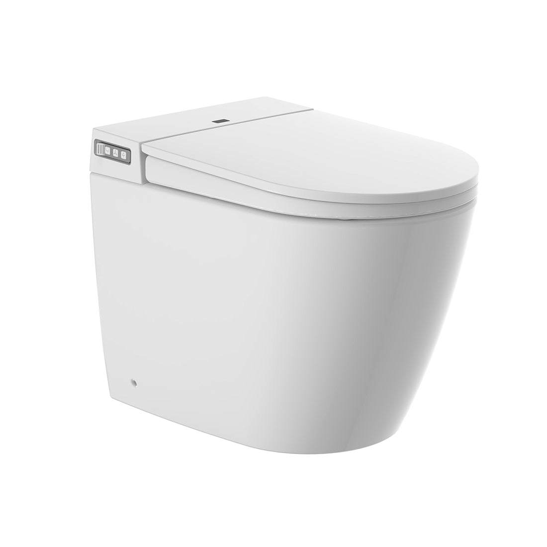 Argent Evo Wall Faced Vismart Toilet Suite White | Cook & Bathe
