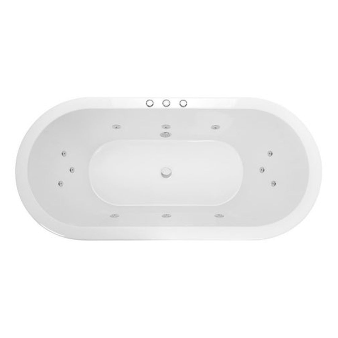 Decina Caval 1800Mm Santai 12-Jet Spa Bath | Cook & Bathe