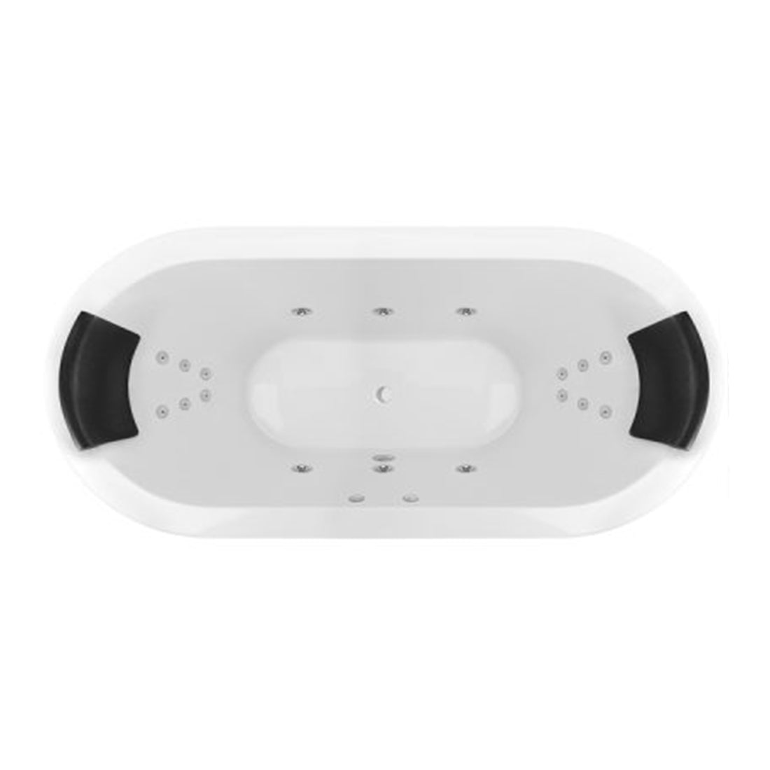 Decina Mintori 1790mm Freestanding Dolce Vita 18-Jet Spa Bath | Cook ...