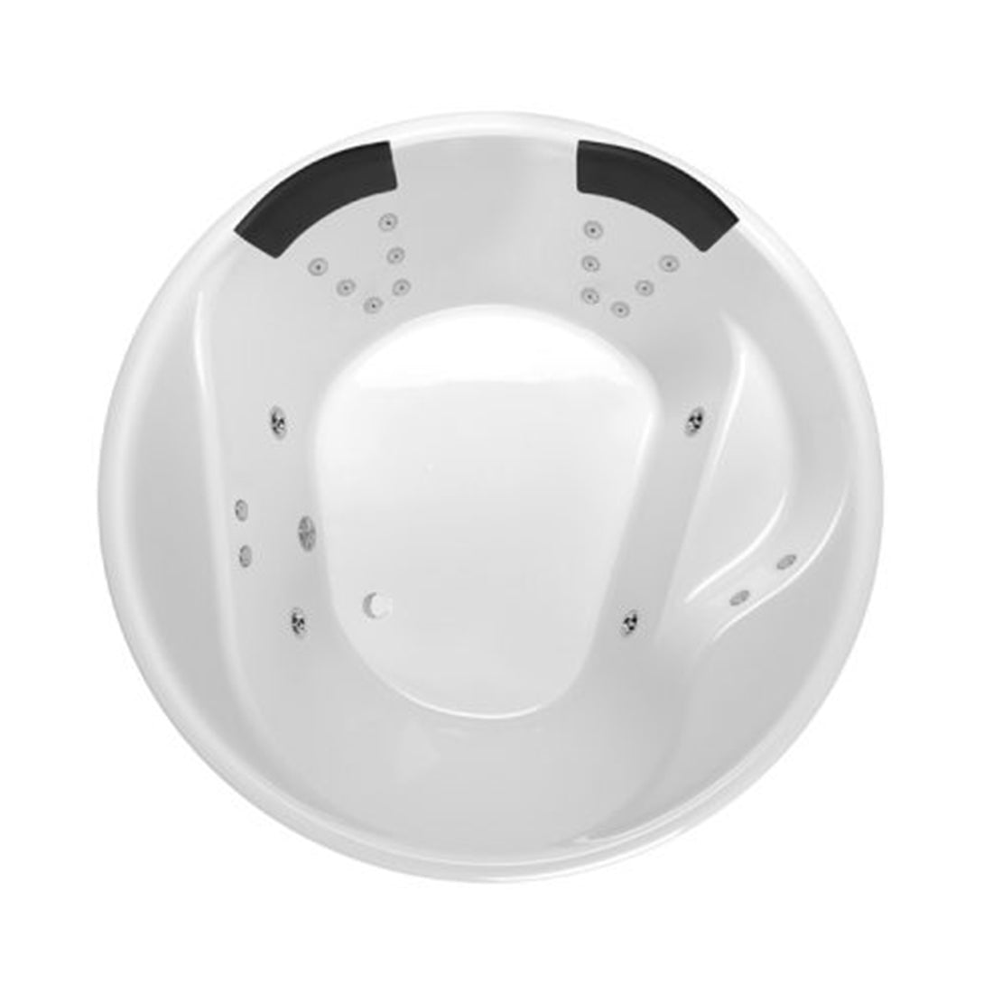 Decina Orion 1570mm Freestanding Dolce Vita 16-Jet Spa Bath | Cook & Bathe