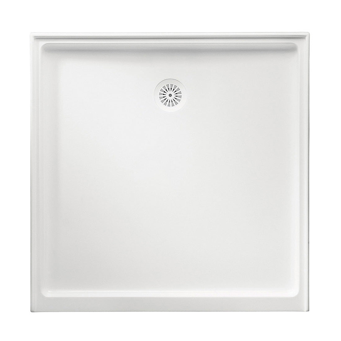 Marbletrend Flinders 900x900 Polymarble Square Shower Base – Cook & Bathe