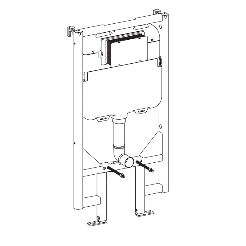 Seima In-Wall Cistern With Frame Slim Design | Cook & Bathe