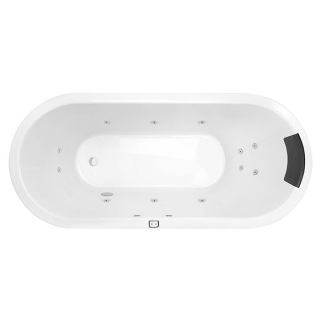 Decina Uno 1530Mm Contour 16-Jet Spa Bath | Cook & Bathe
