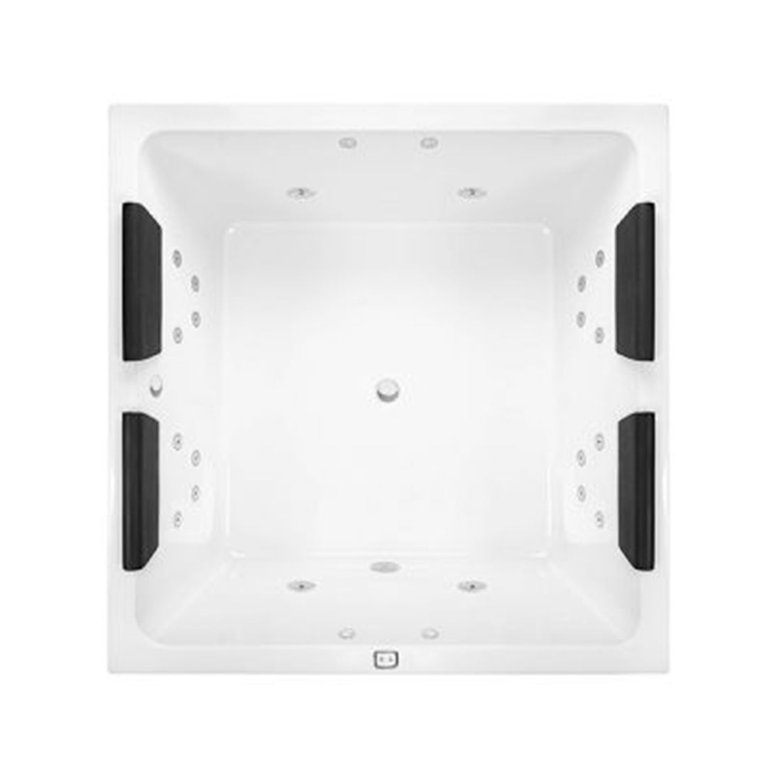 Decina Venice 1400mm Contour 20-Jet Spa Bath | Cook & Bathe