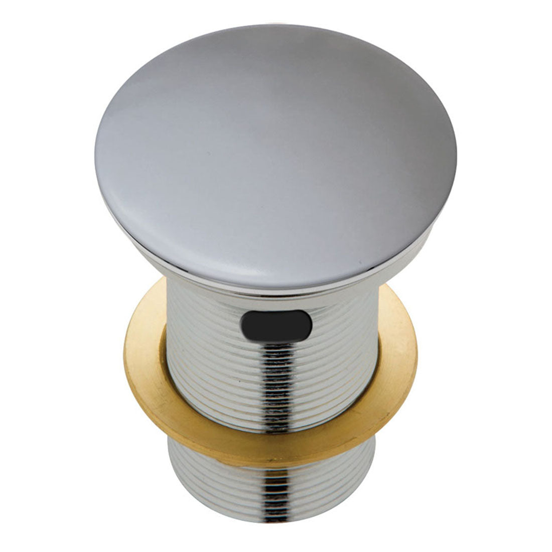 Fienza Ceramic Cap Pop-Up Waste 32Mm With Overflow Matte Light Grey ...